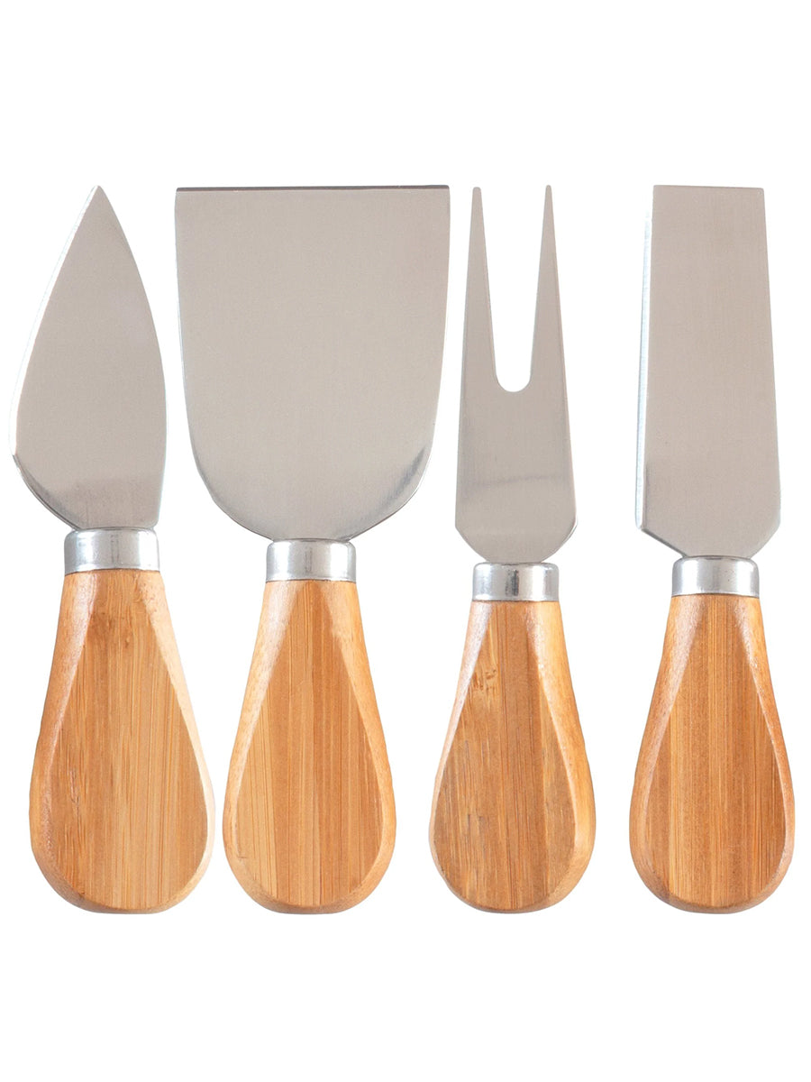 Four Piece Bamboo Cheese Tool Set – Ravinia Festival Shop