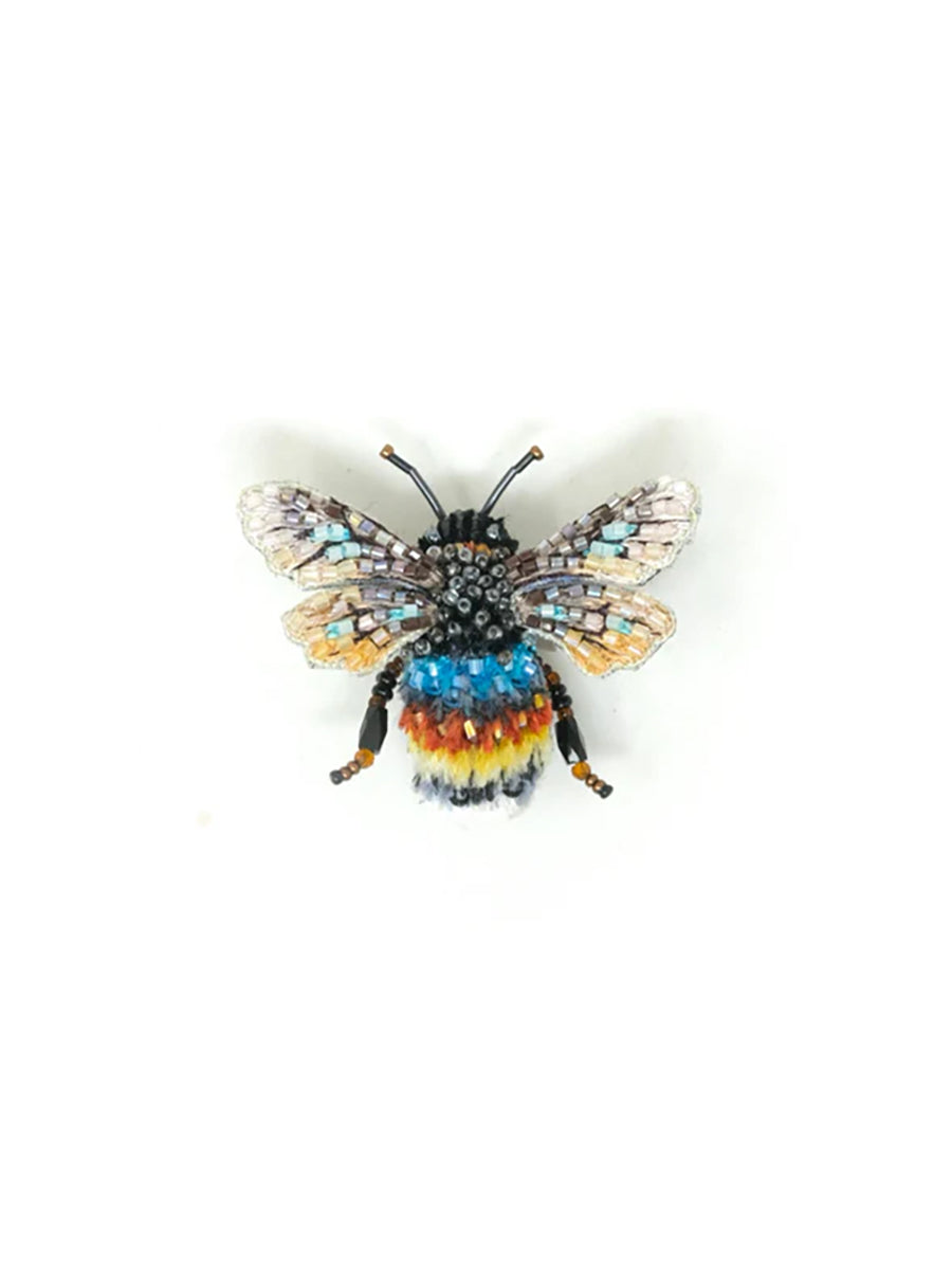 Striped Bee Brooch Pin – Ravinia Festival Shop